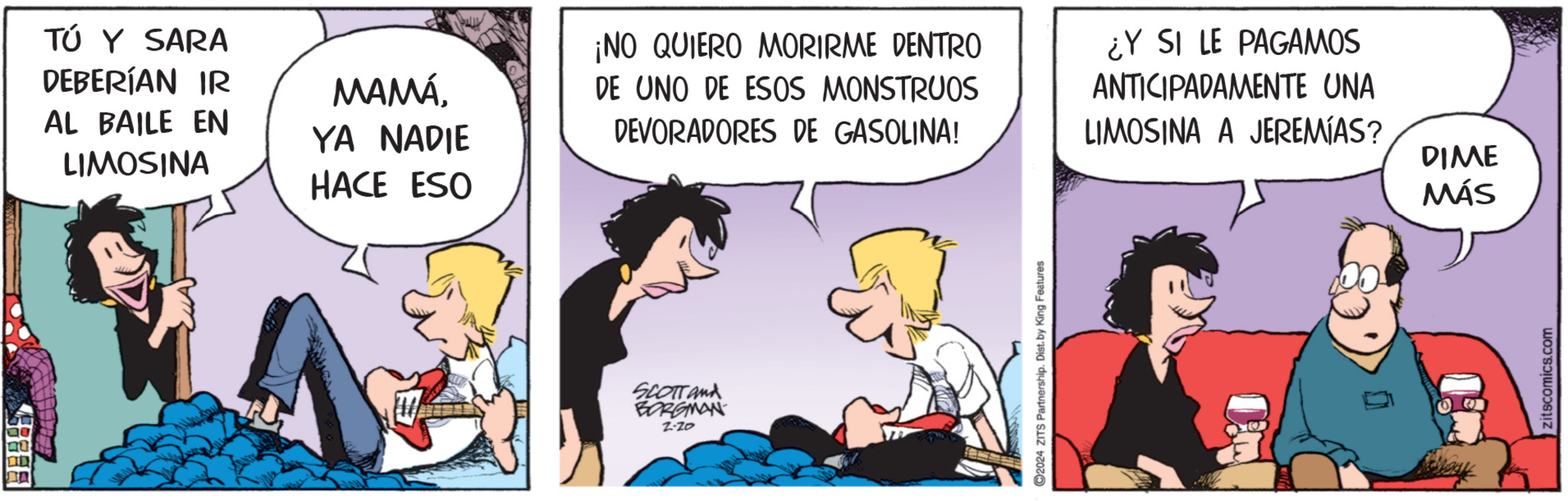 Zits Comic Strip 2024-03-12 | Comics Kingdom