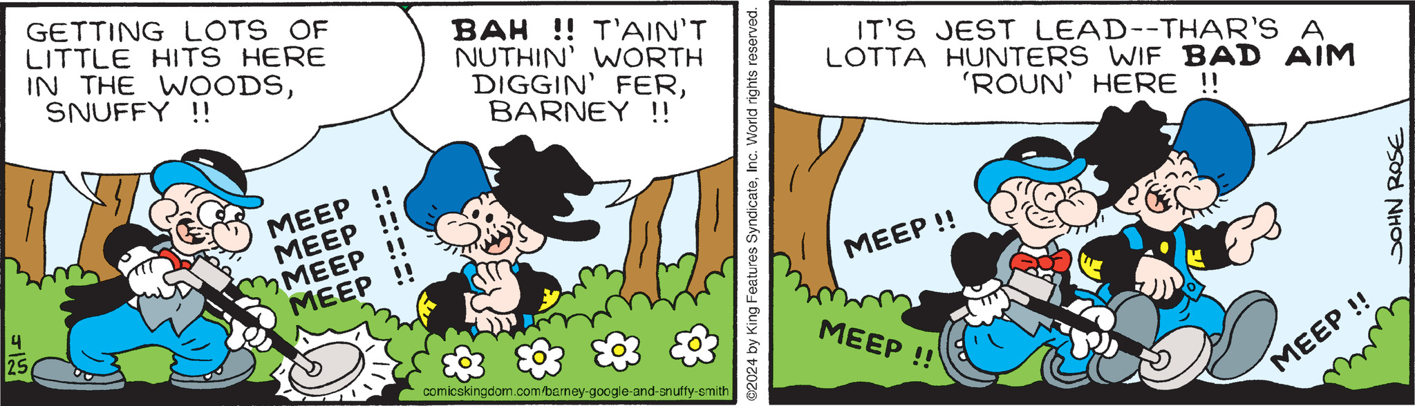 Barney Google And Snuffy Smith Comic Strip 2024-04-25 | Comics Kingdom