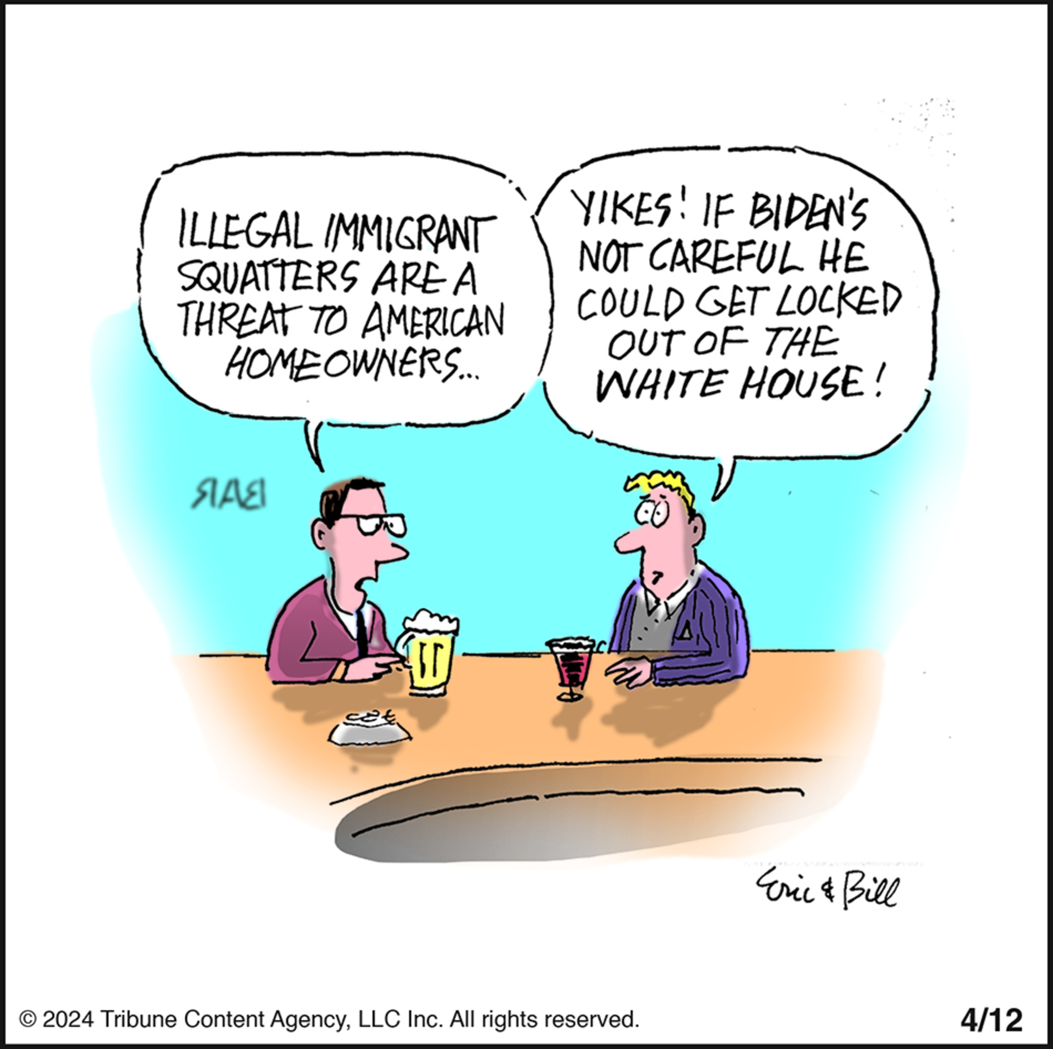 Bottom Liners Comic Strip 2024-04-12 | Comics Kingdom