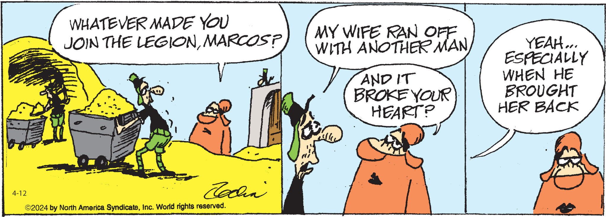 Crock Comic Strip 2024-04-12 | Comics Kingdom