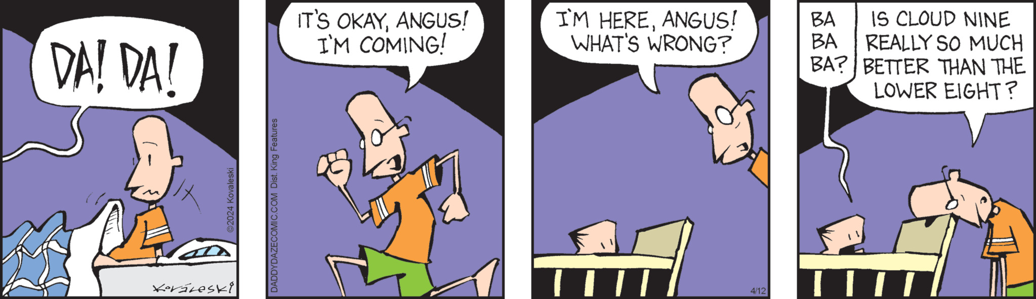 Daddy Daze Comic Strip 2024-04-12 | Comics Kingdom