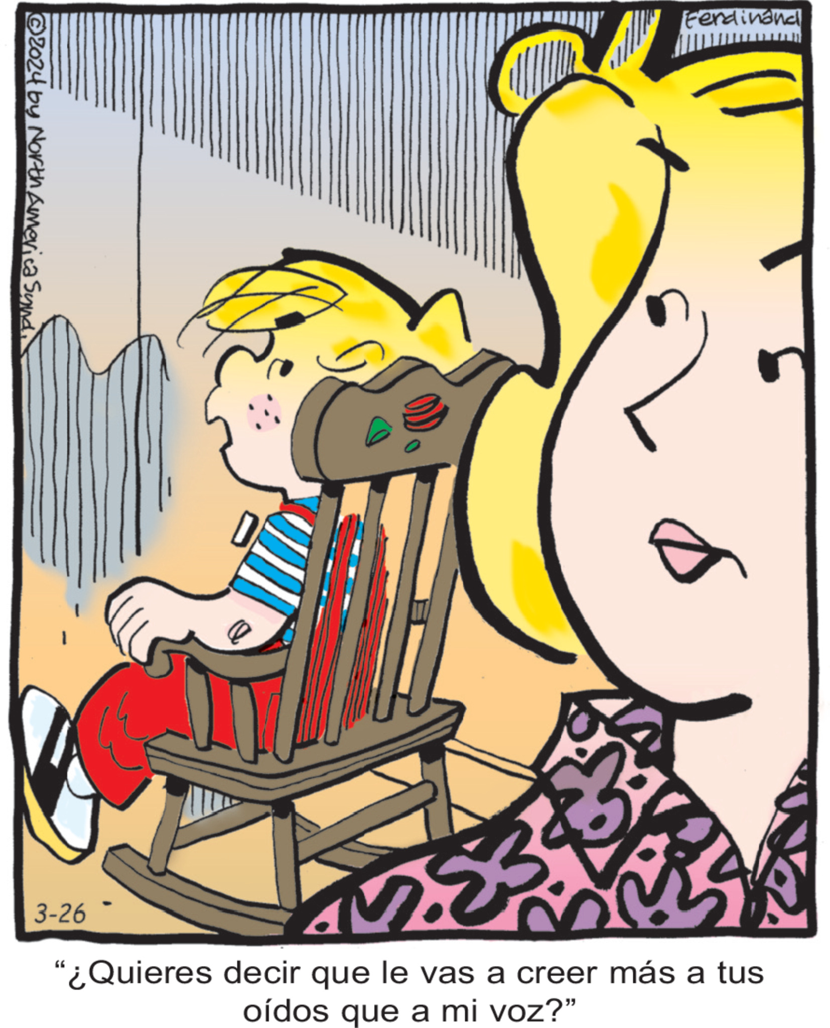 Dennis The Menace Comic Strip 2024-04-16 | Comics Kingdom