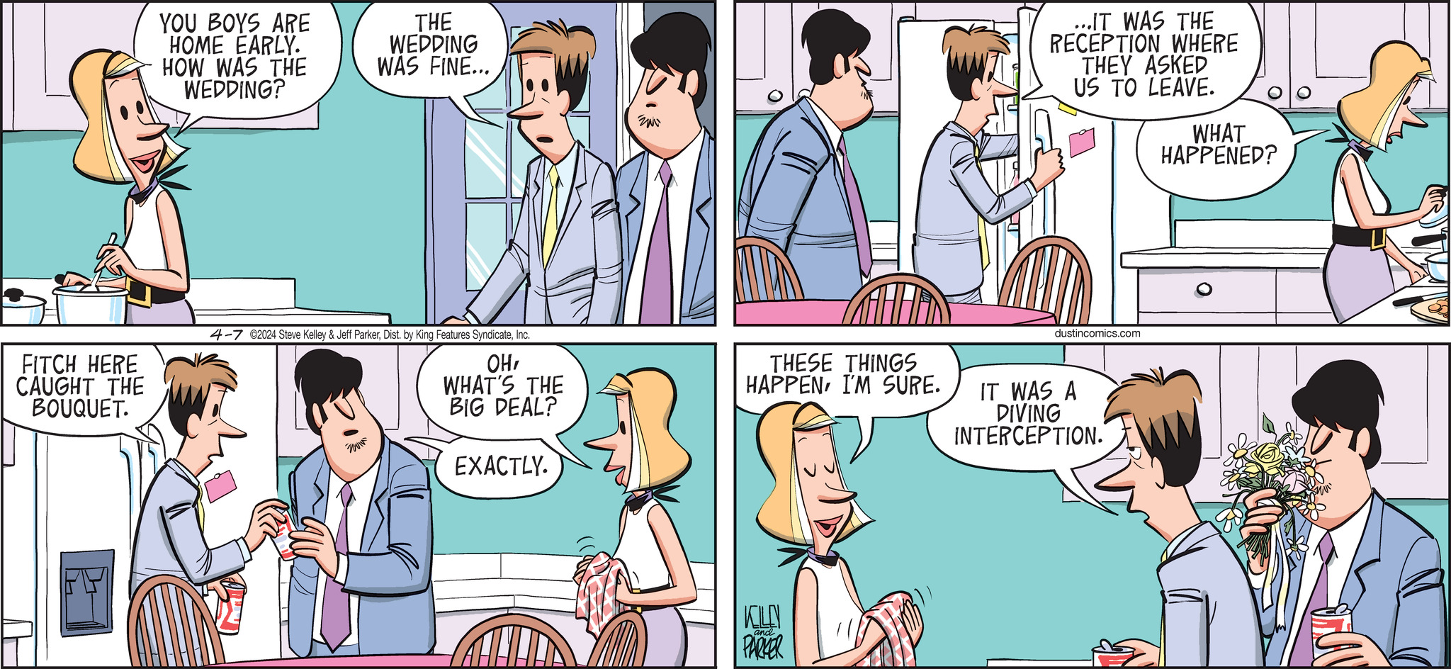 Dustin Comic Strip 2024-04-07 | Comics Kingdom