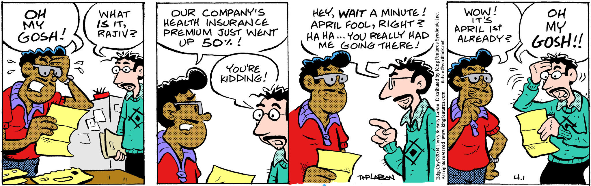 Edge City Comic Strip 2024-04-01 | Comics Kingdom