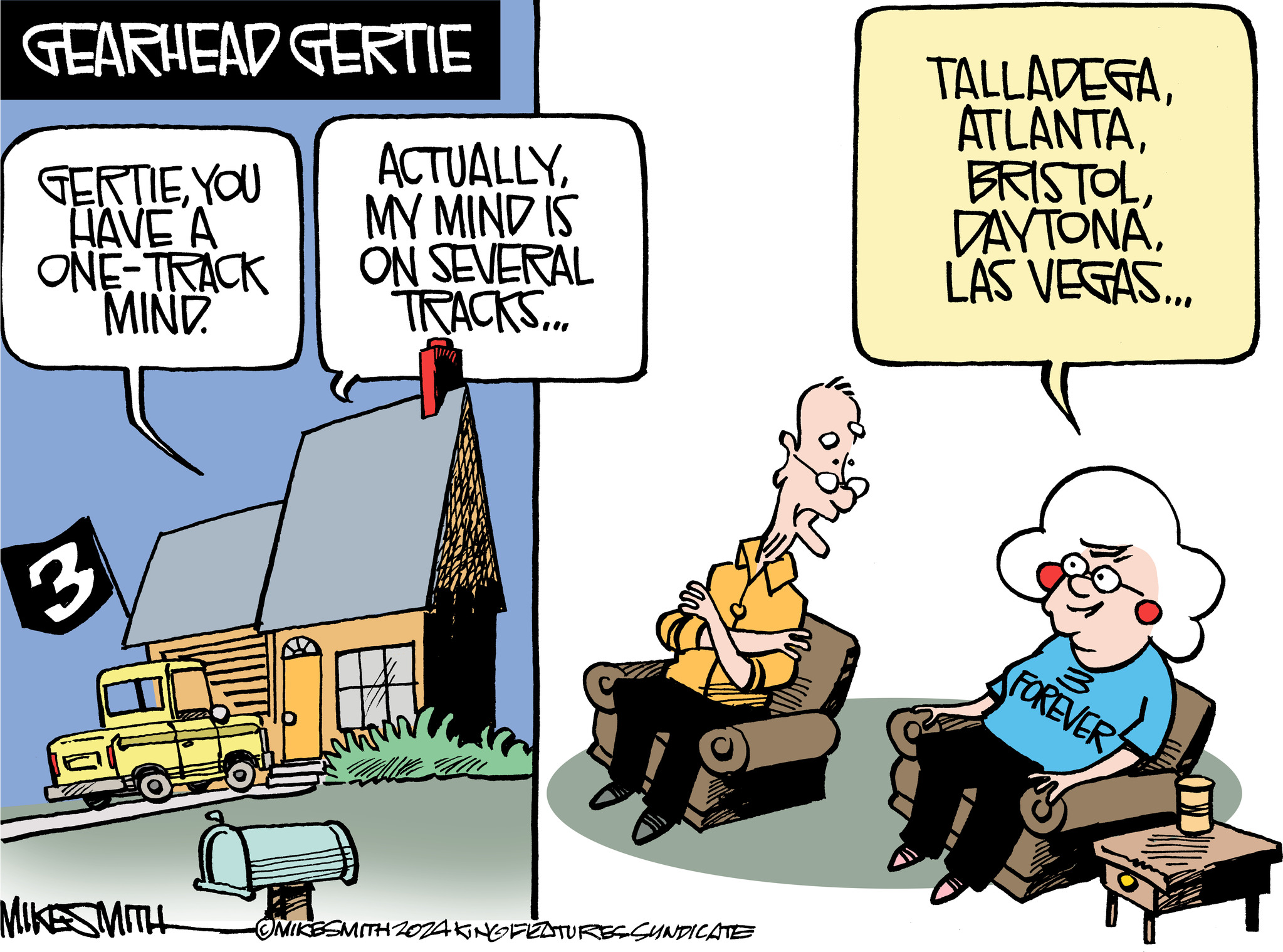 Gearhead Gertie Comic Strip 2024-04-11 | Comics Kingdom