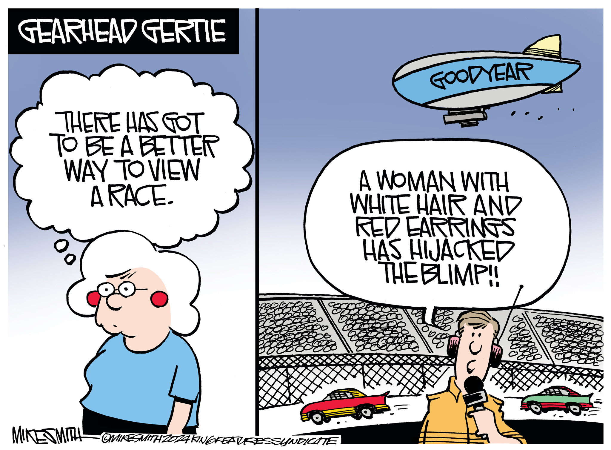 Gearhead Gertie Comic Strip 2024-04-25 | Comics Kingdom