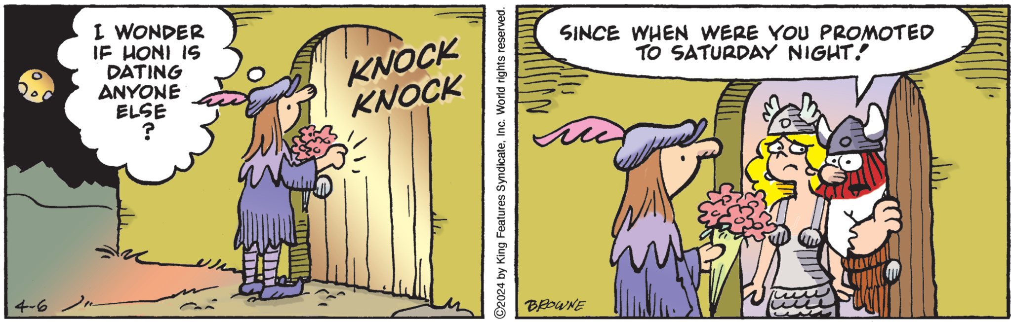 Hagar The Horrible Comic Strip 2024-04-06 | Comics Kingdom