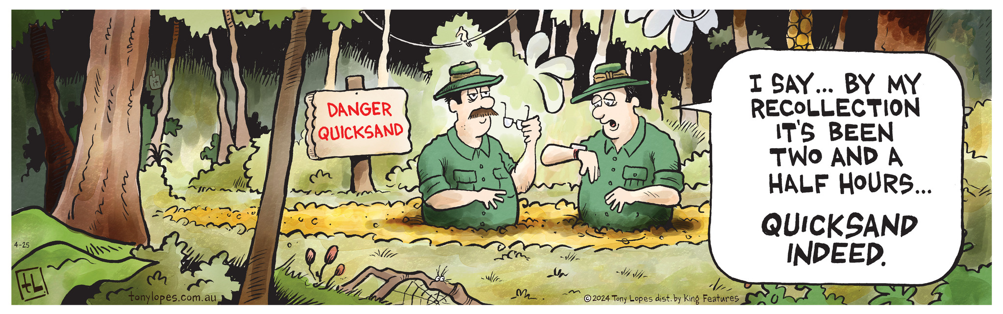Insanity Streak Comic Strip 2024-04-25 | Comics Kingdom