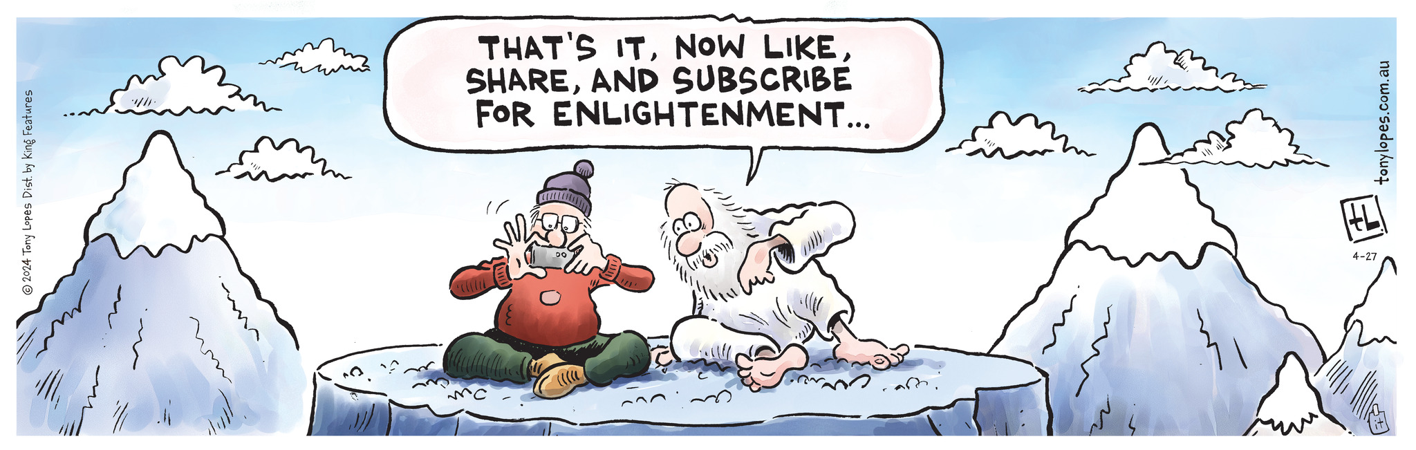 Insanity Streak Comic Strip 2024-04-27 | Comics Kingdom