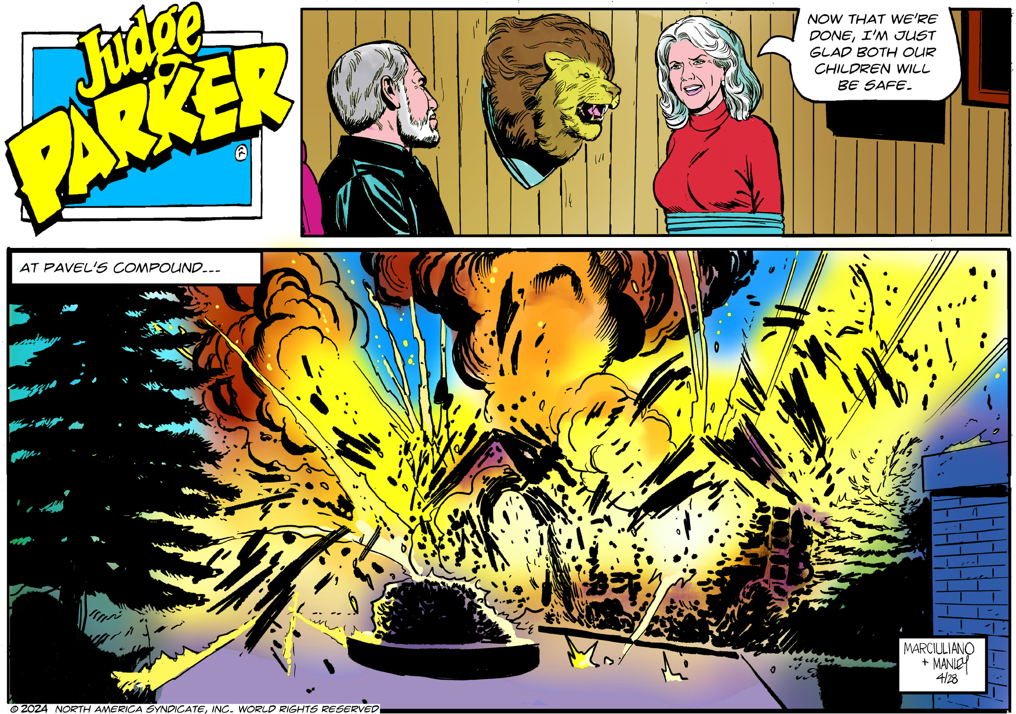Judge Parker Comic Strip 2024-04-28 | Comics Kingdom
