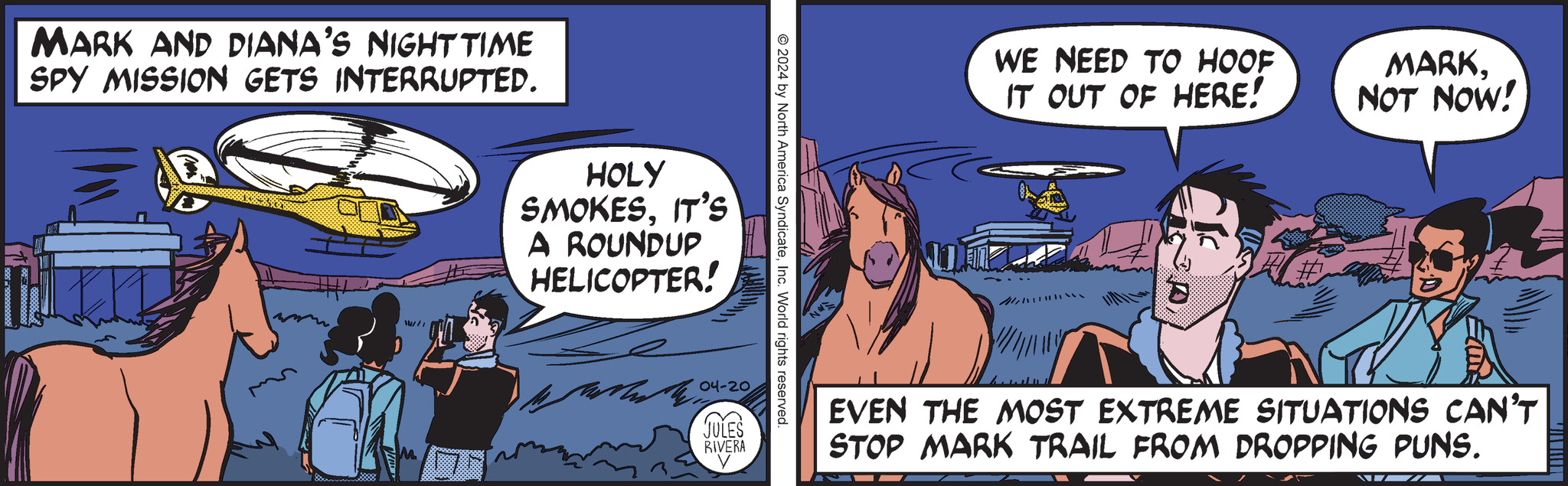 Mark Trail Comic Strip 2024-04-20 | Comics Kingdom