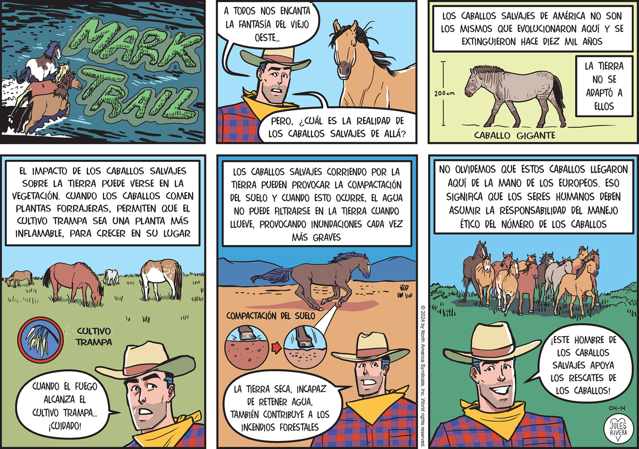 Mark Trail Comic Strip 2024-04-14 | Comics Kingdom