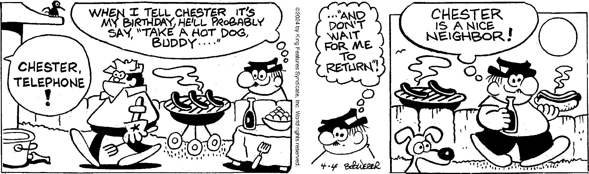 Moose And Molly Comic Strip 2024-04-04 | Comics Kingdom