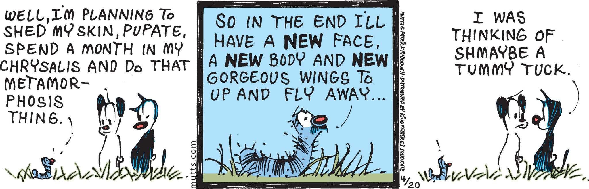 Mutts Comic Strip 2024-04-20 | Comics Kingdom