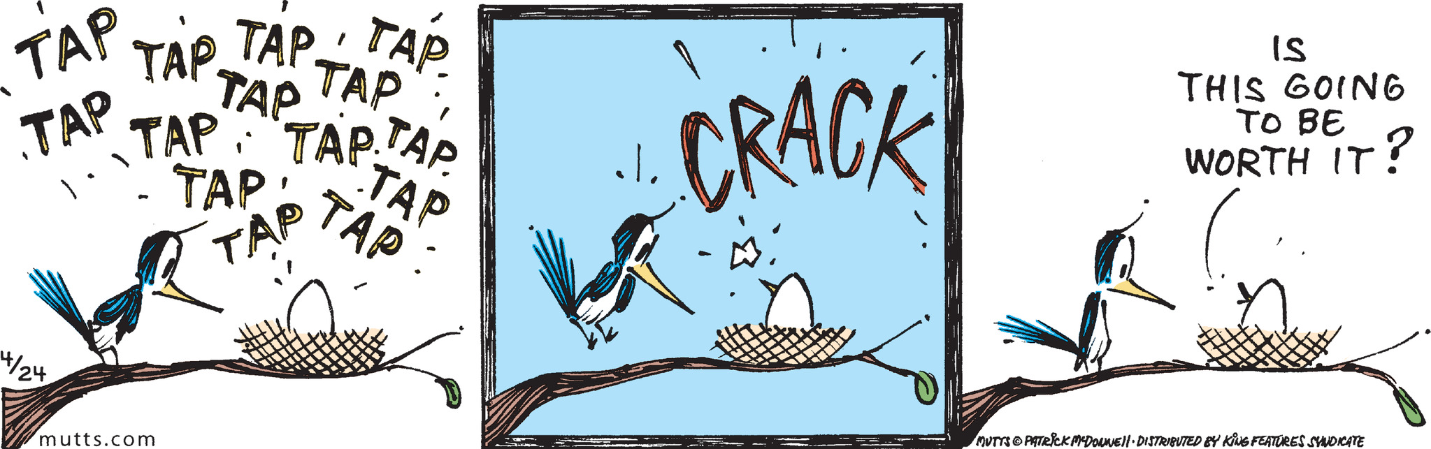 Mutts Comic Strip 2024-04-24 | Comics Kingdom