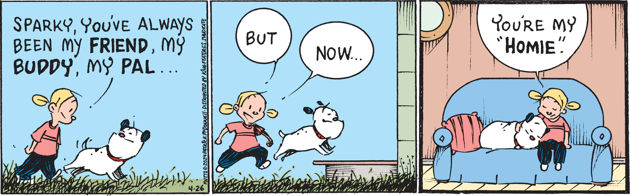 Mutts Comic Strip 2024-04-26 | Comics Kingdom