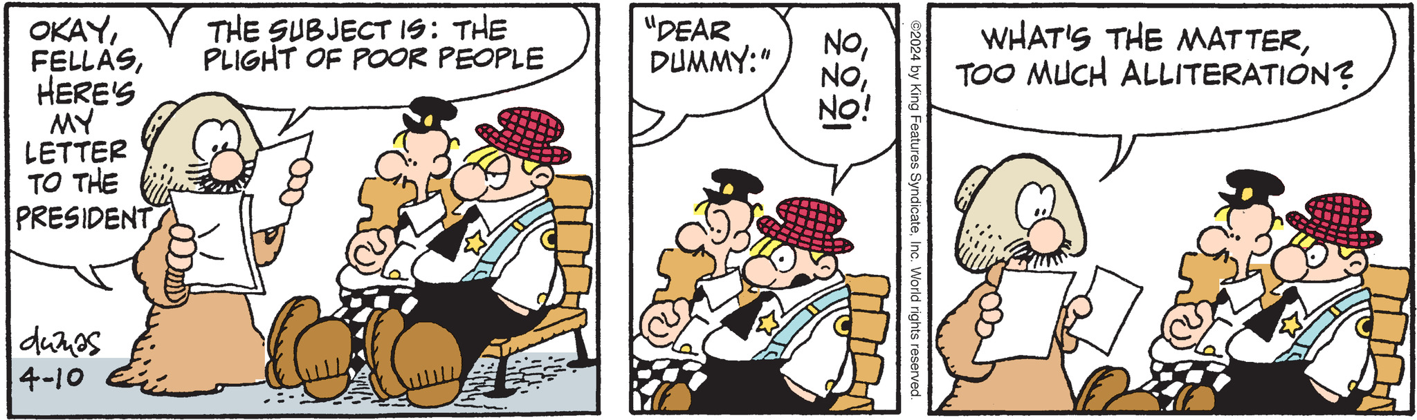 Sam And Silo Comic Strip 2024-04-10 | Comics Kingdom