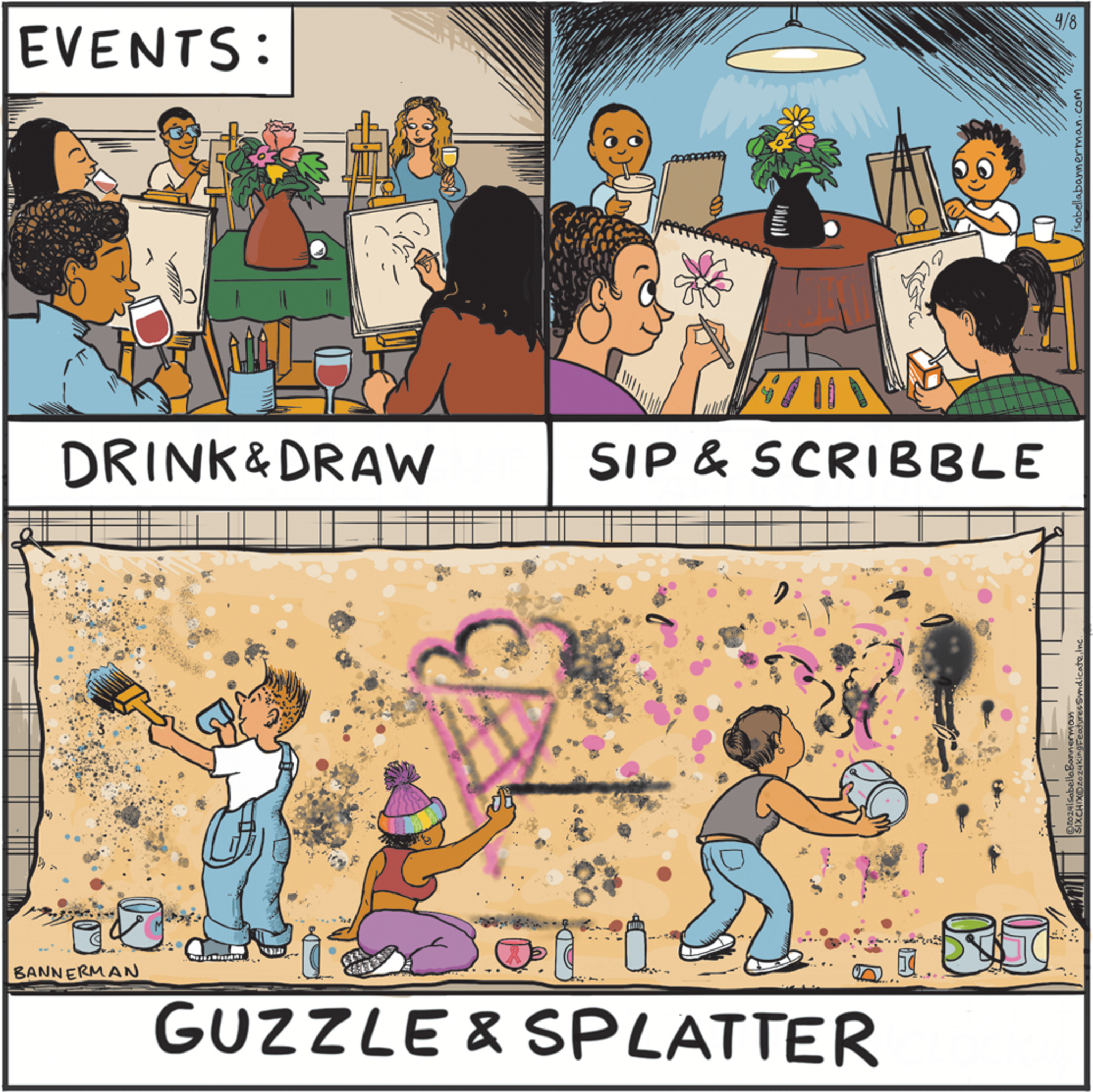 Six Chix Comic Strip 2024-04-08 | Comics Kingdom