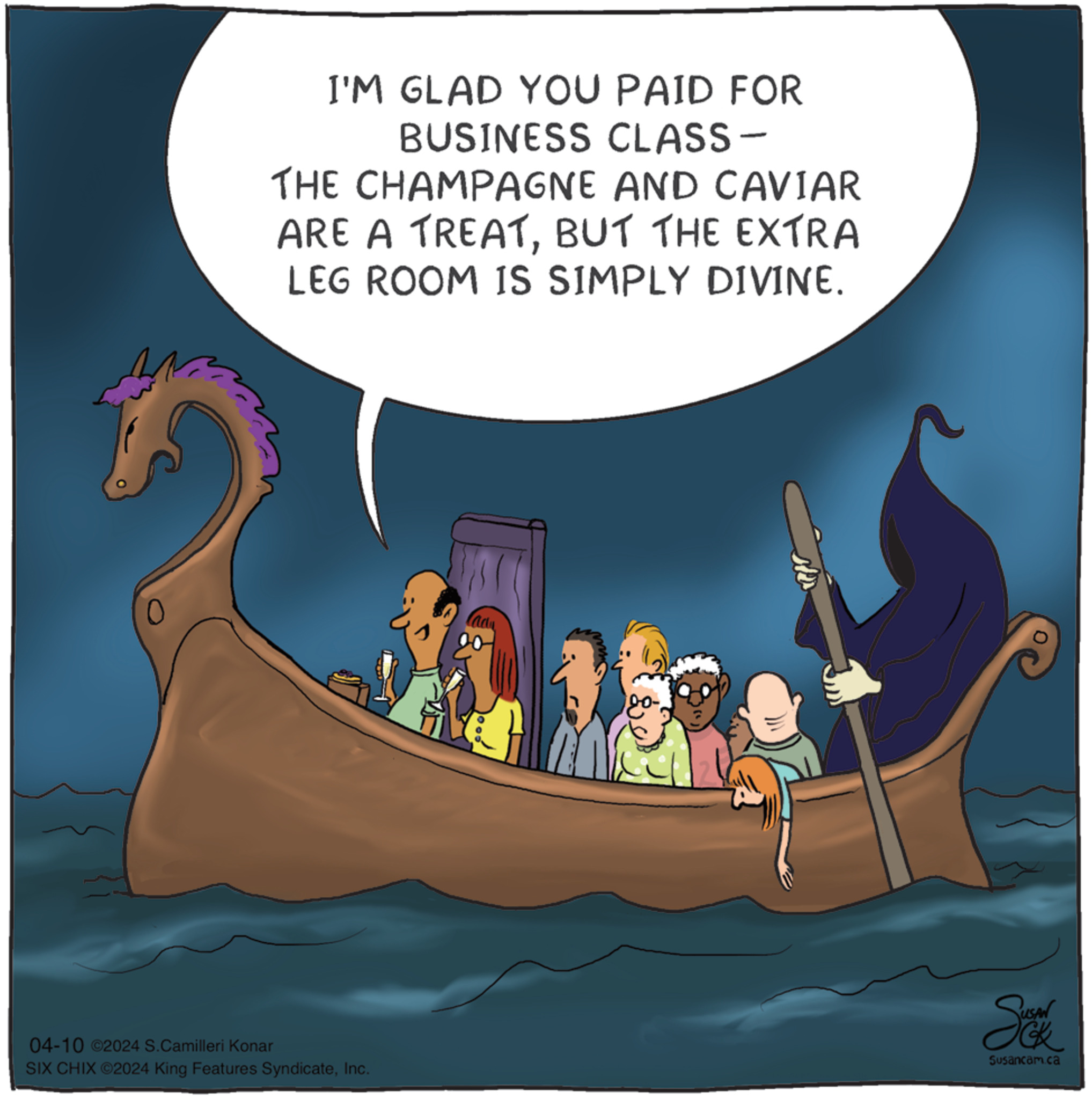 Six Chix Comic Strip 2024-04-10 | Comics Kingdom