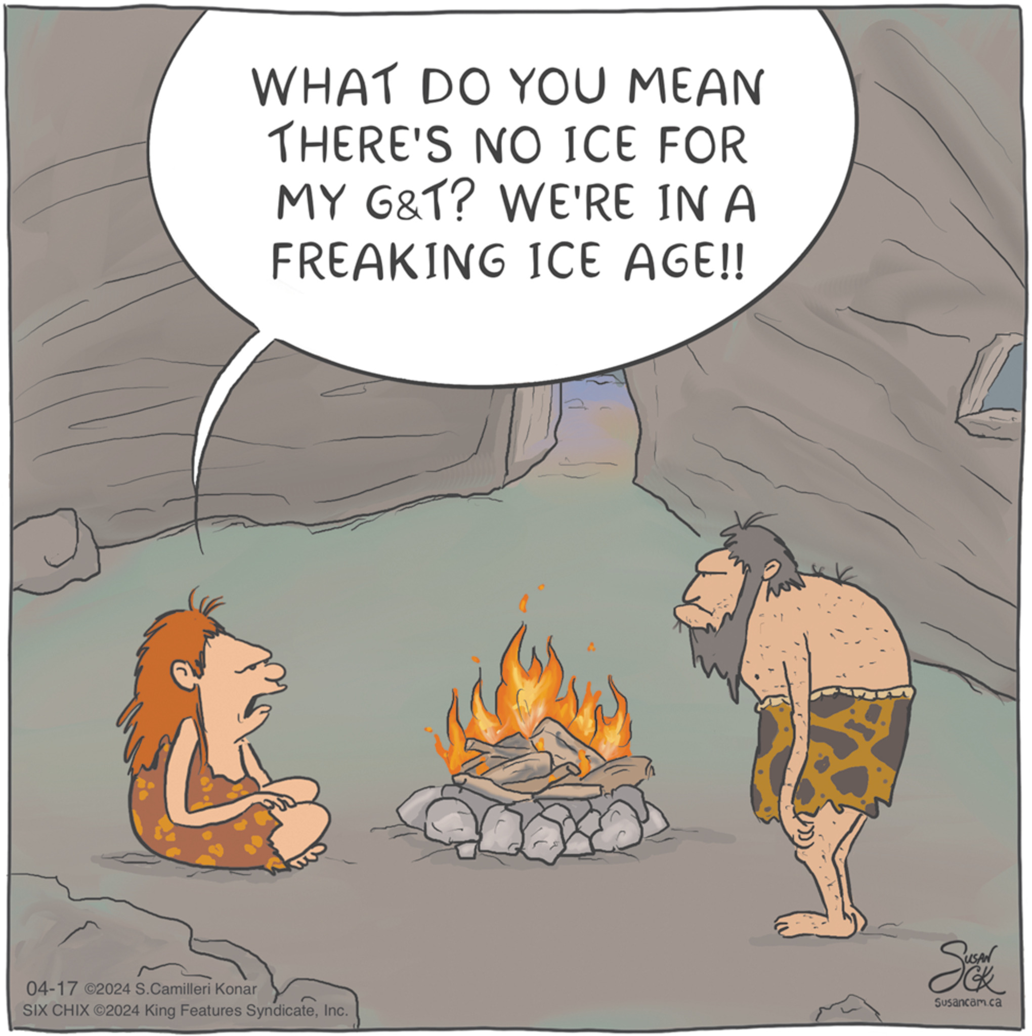 Six Chix Comic Strip 2024-04-17 | Comics Kingdom
