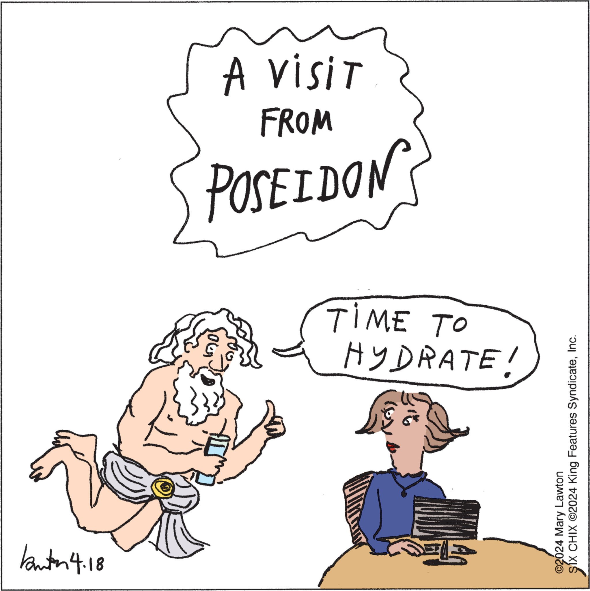 Six Chix Comic Strip 2024-04-18 | Comics Kingdom