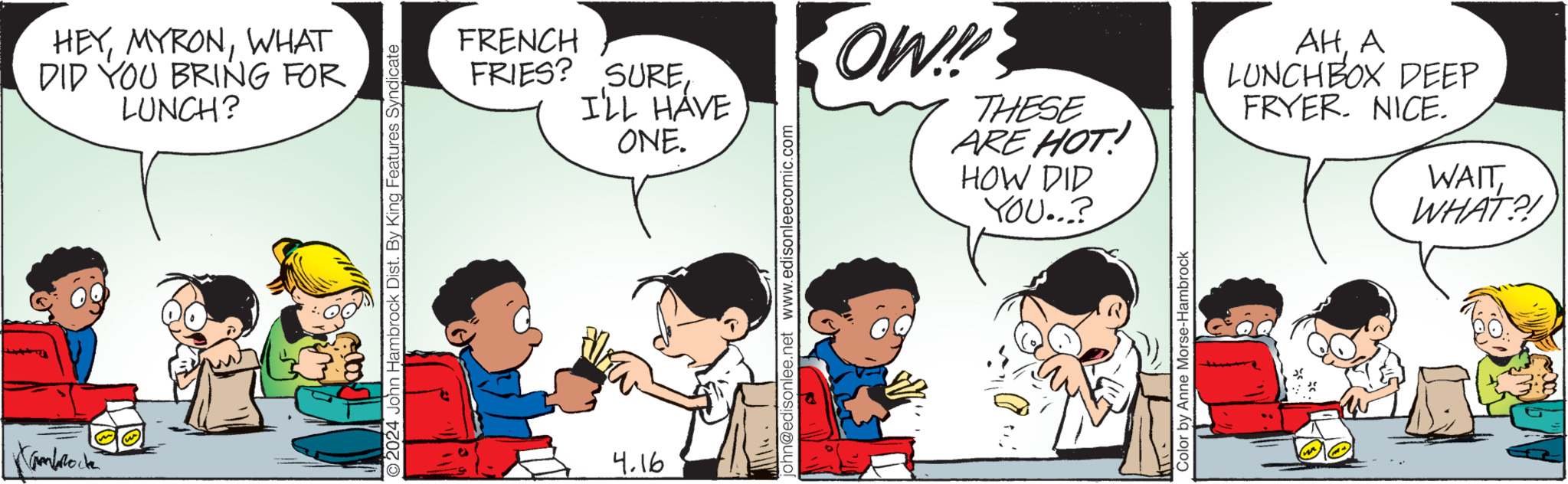 The Brilliant Mind Of Edison Lee Comic Strip 2024-04-16 | Comics Kingdom