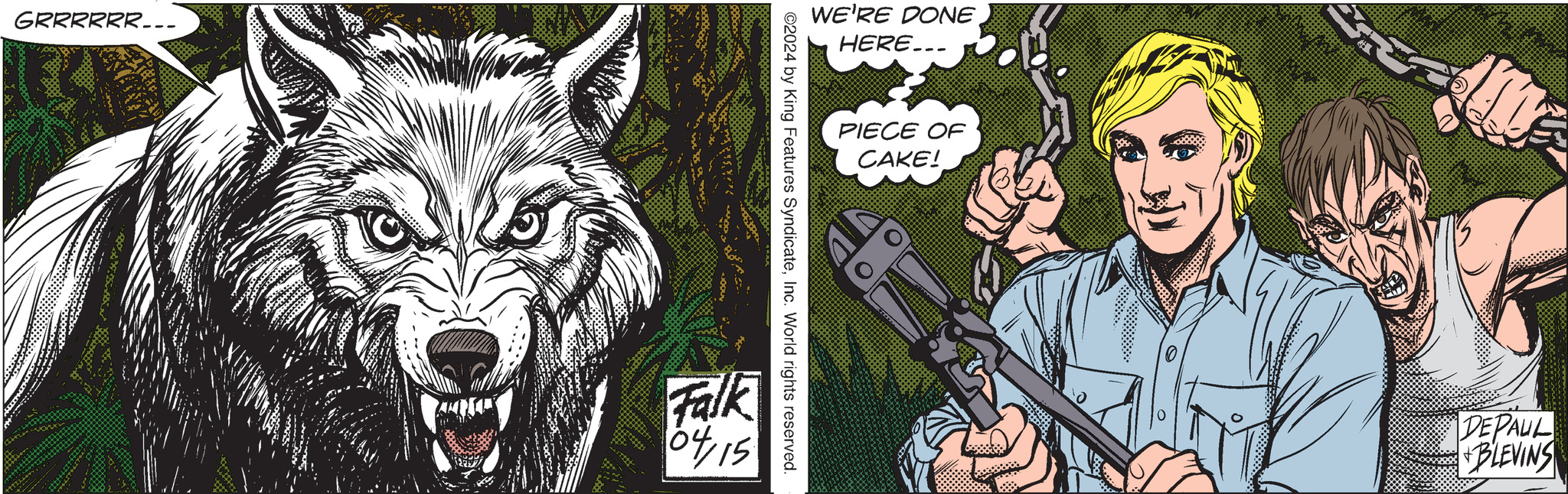 The Phantom Comic Strip 2024-04-15 | Comics Kingdom