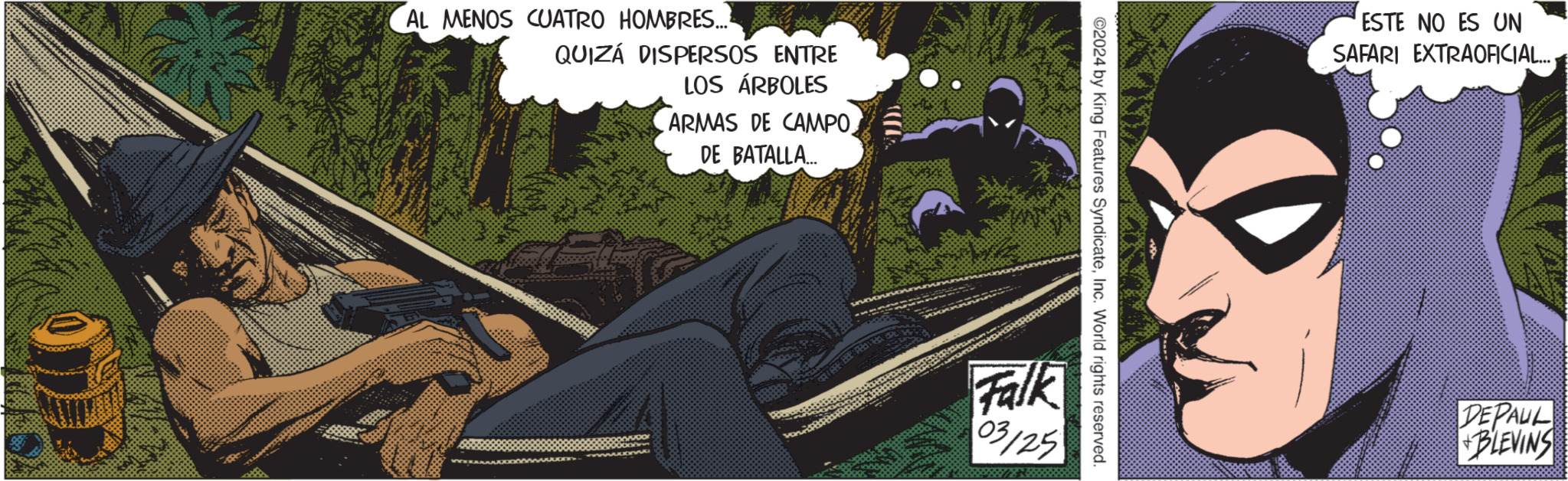 The Phantom Comic Strip 2024-04-15 | Comics Kingdom