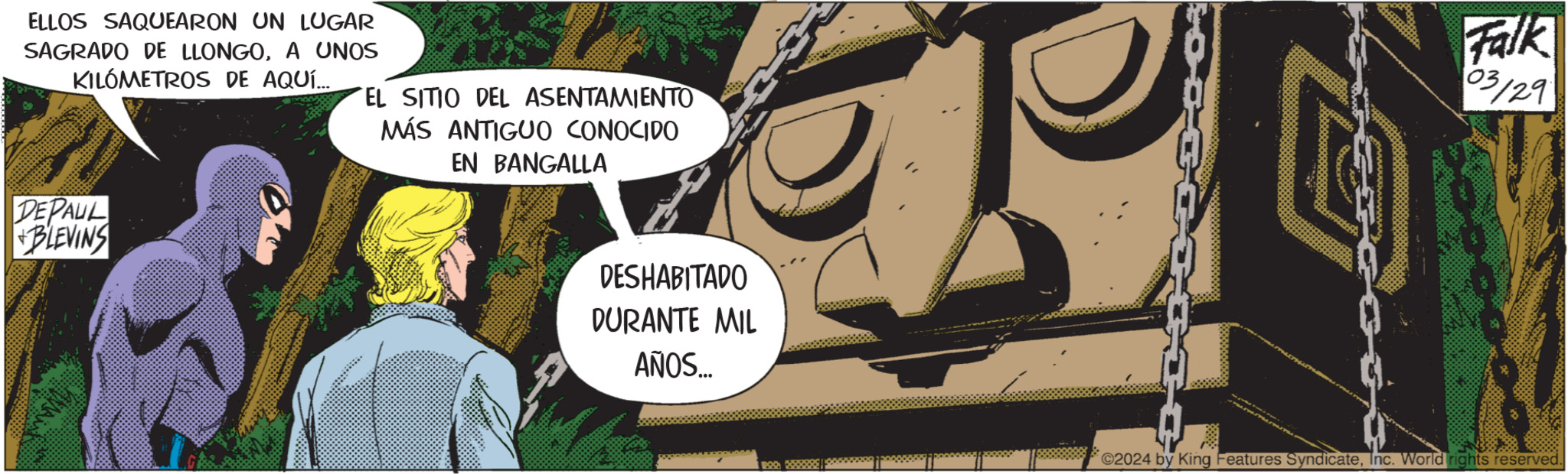 The Phantom Comic Strip 2024-04-19 | Comics Kingdom