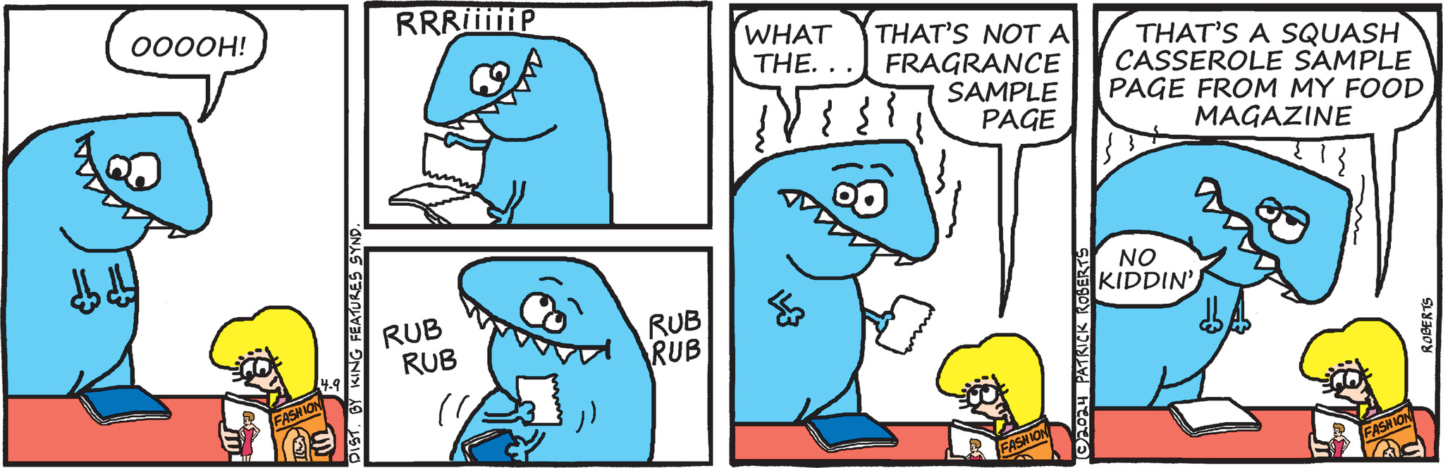 Todd The Dinosaur Comic Strip 2024-04-09 | Comics Kingdom