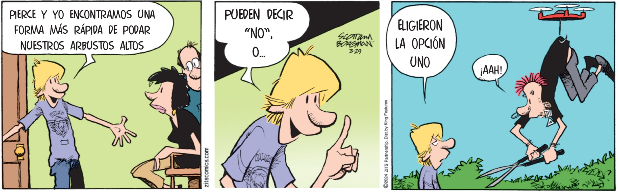 Zits Comic Strip 2024-04-19 | Comics Kingdom