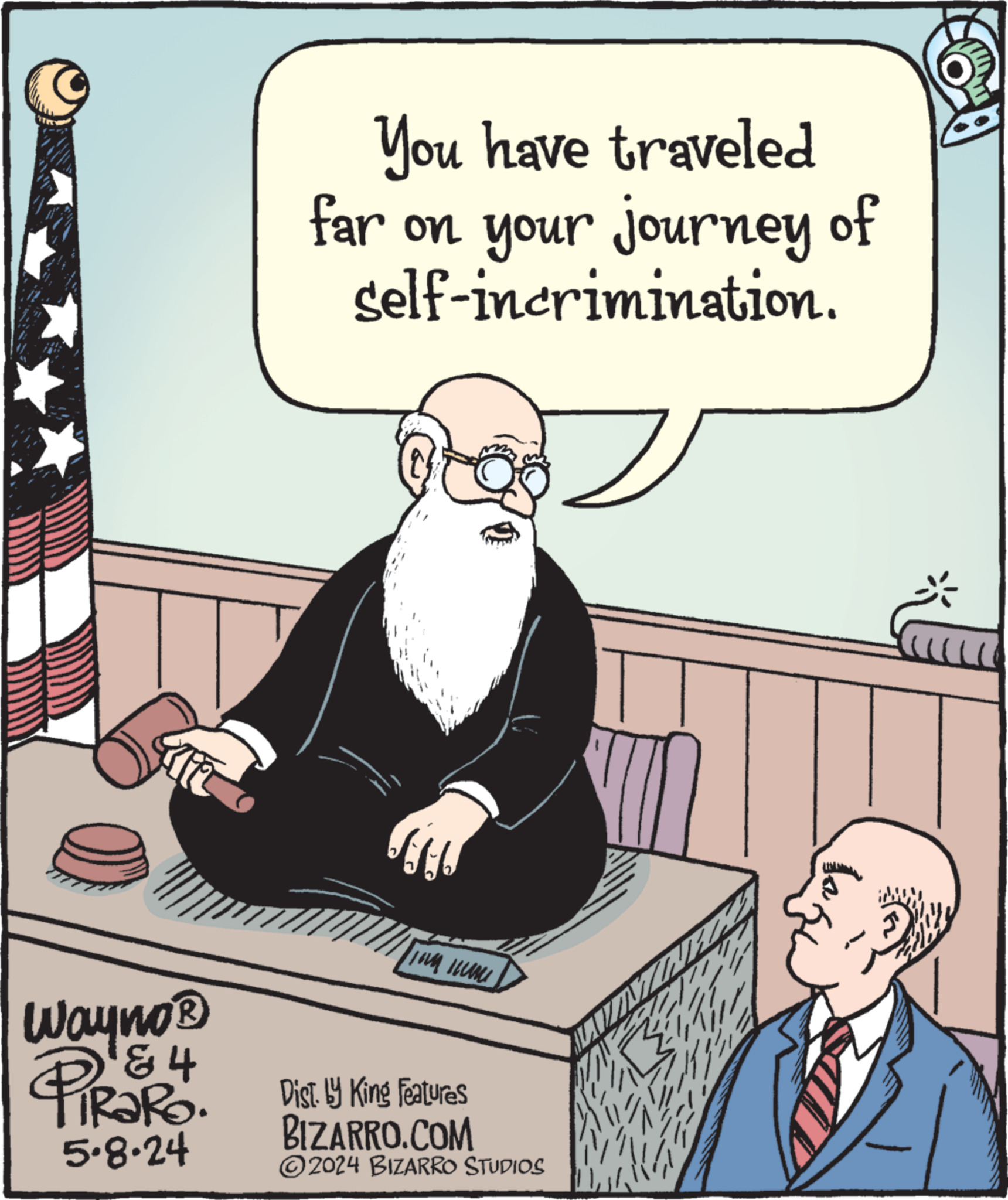 Bizarro Comic Strip 2024-05-08 | Comics Kingdom