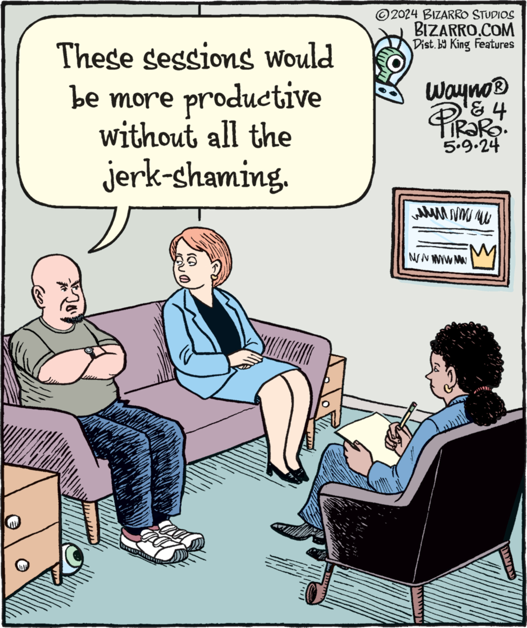 Bizarro Comic Strip 2024-05-09 | Comics Kingdom