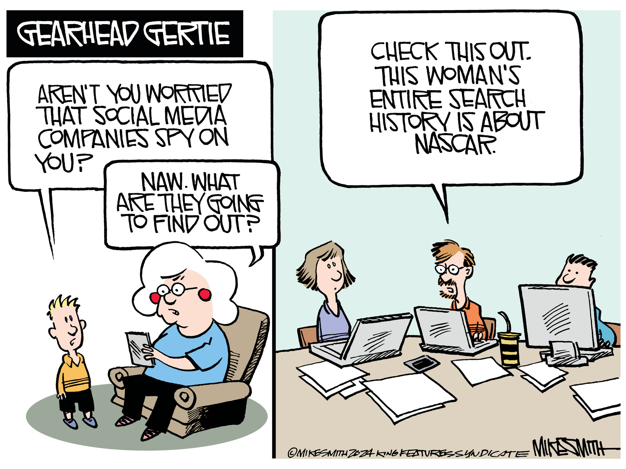 Gearhead Gertie Comic Strip 2024-05-02 | Comics Kingdom