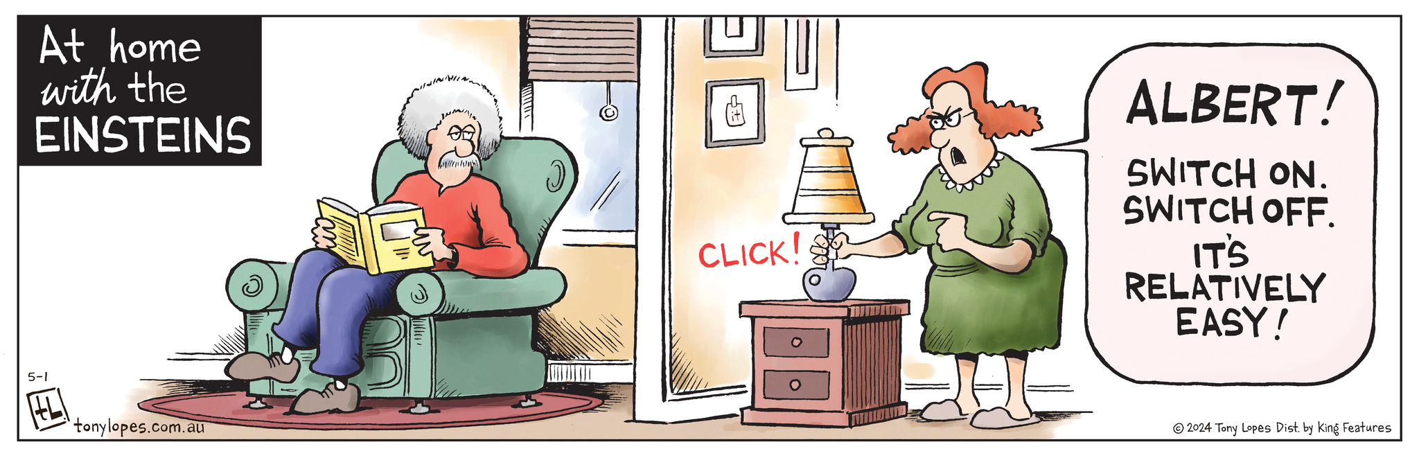 Insanity Streak Comic Strip 2024-05-01 | Comics Kingdom