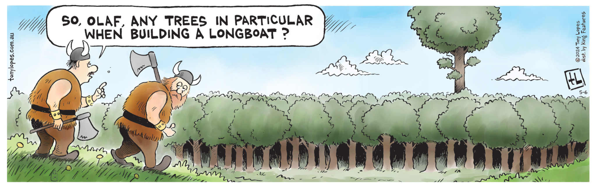 Insanity Streak Comic Strip 2024-05-06 | Comics Kingdom