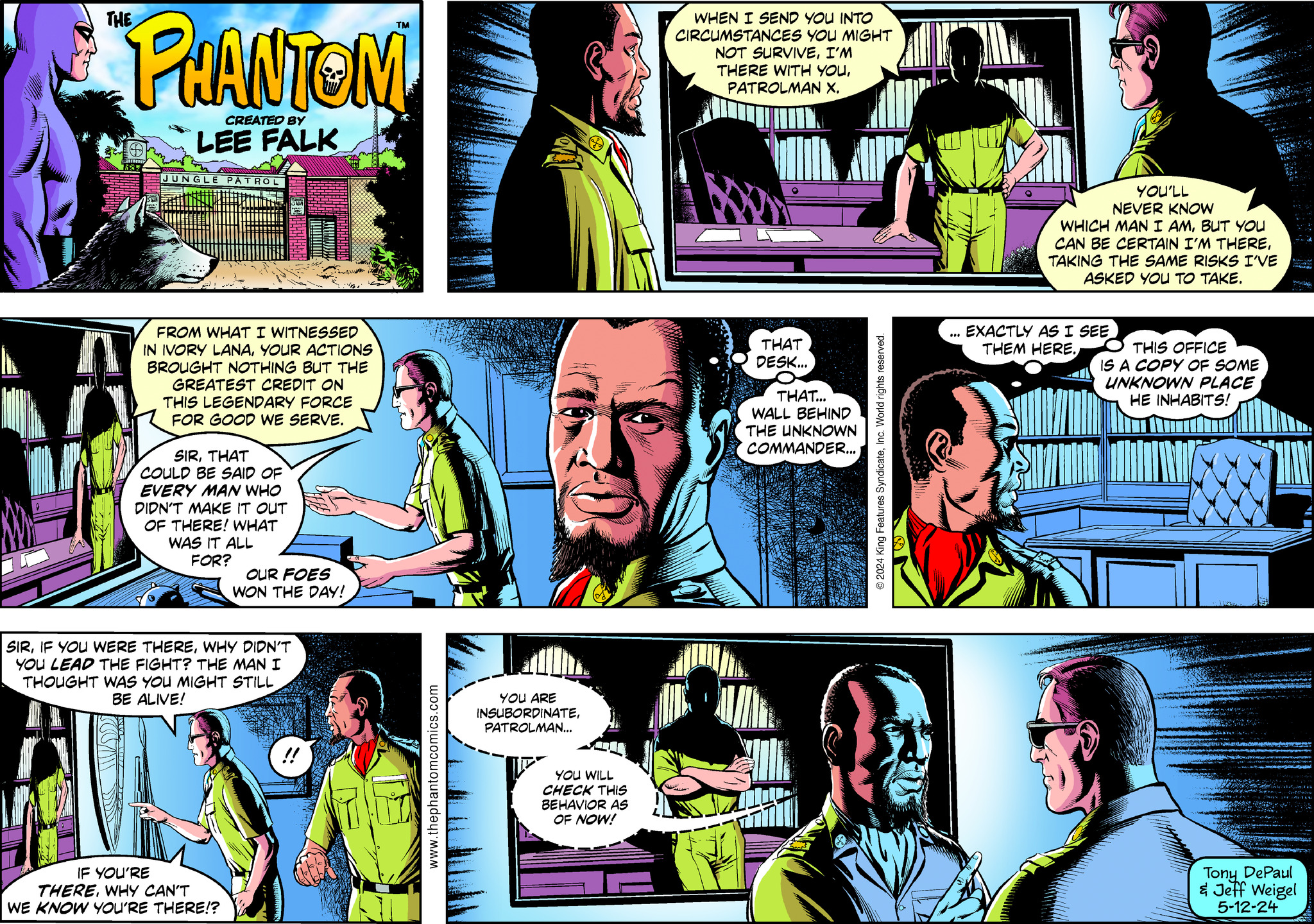 The Phantom Comic Strip 2024-05-12 | Comics Kingdom