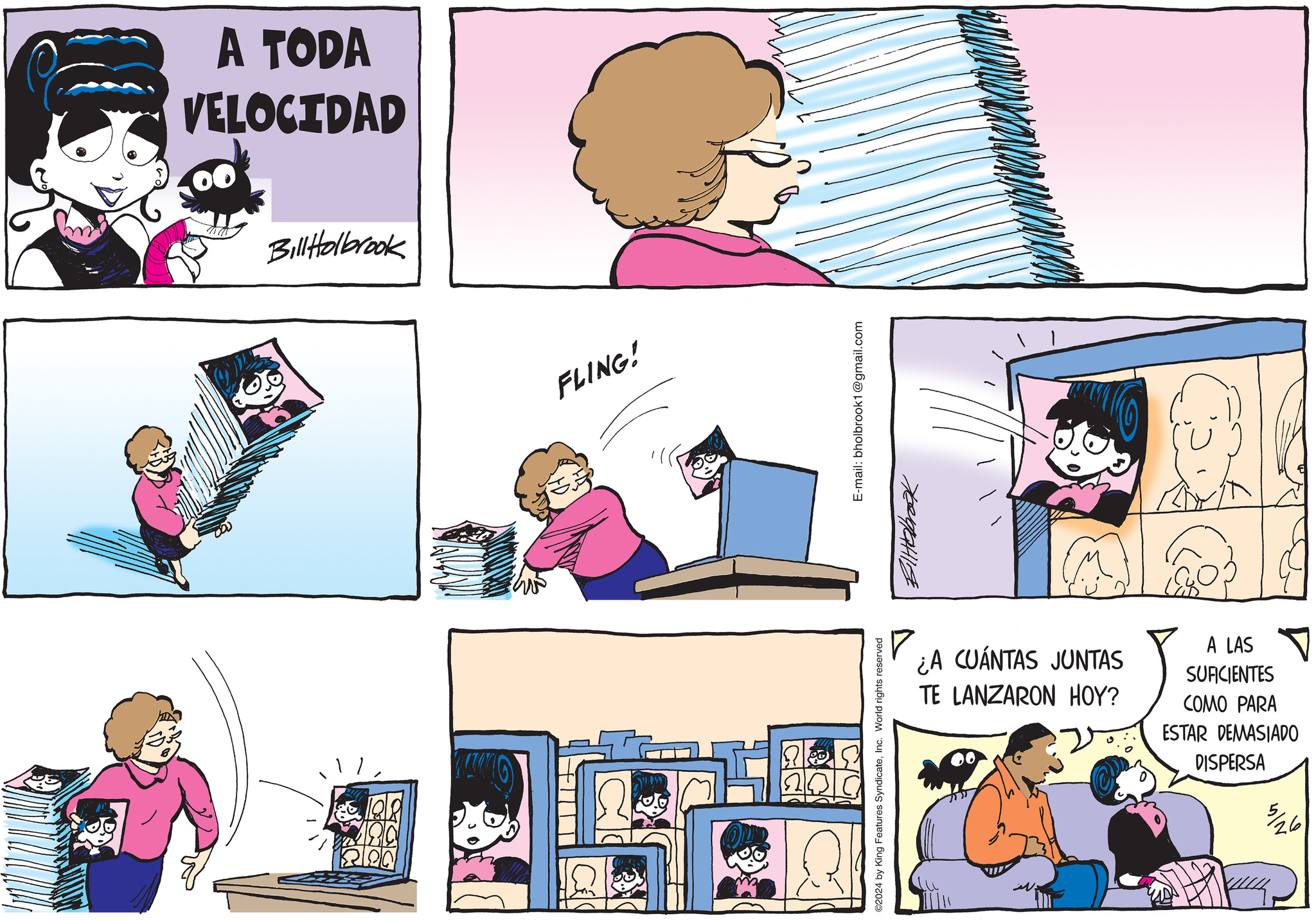 A Toda Velocidad Comic Strip 2024-05-26 | Comics Kingdom