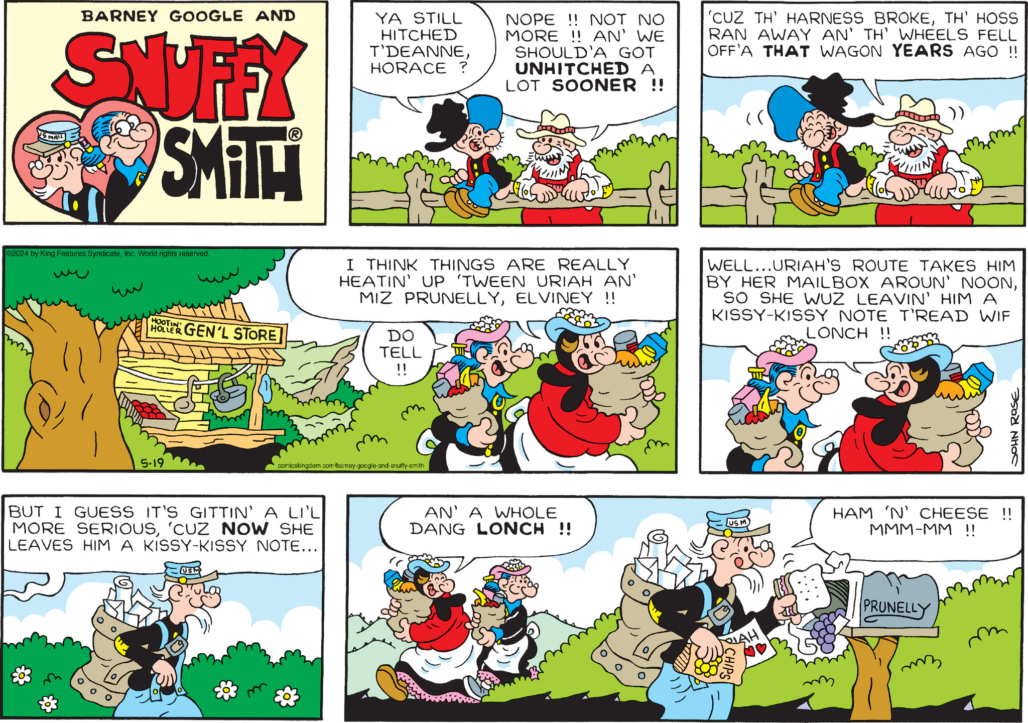 Barney Google And Snuffy Smith Comic Strip 2024-05-19 | Comics Kingdom