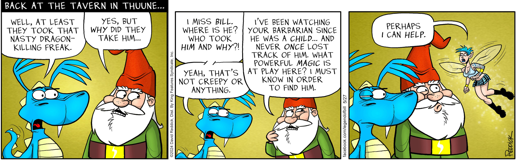 Legend of Bill Comic Strip 2024-05-27 | Comics Kingdom