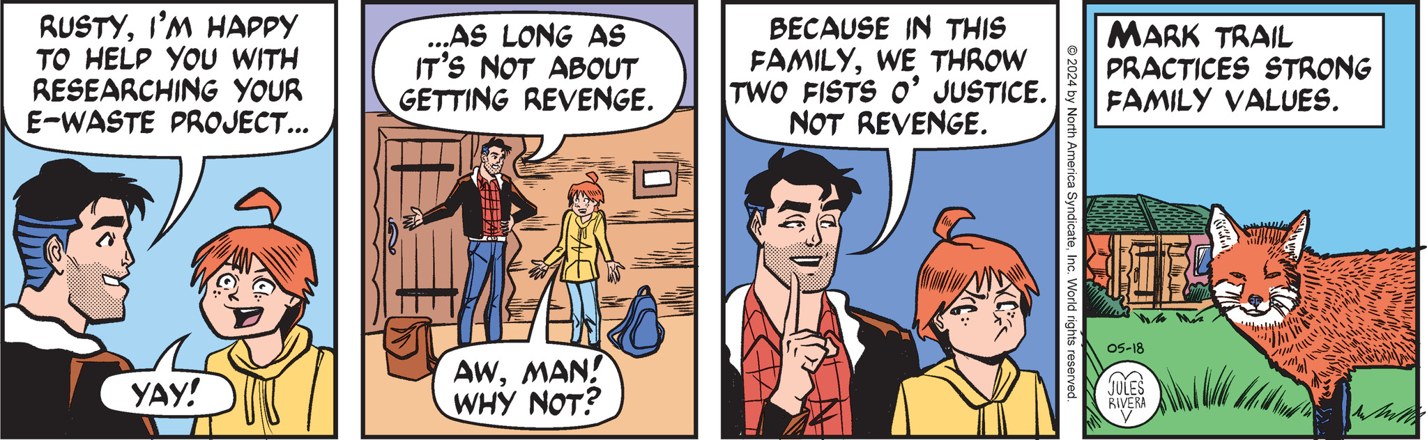 Mark Trail Comic Strip 2024-05-18 | Comics Kingdom