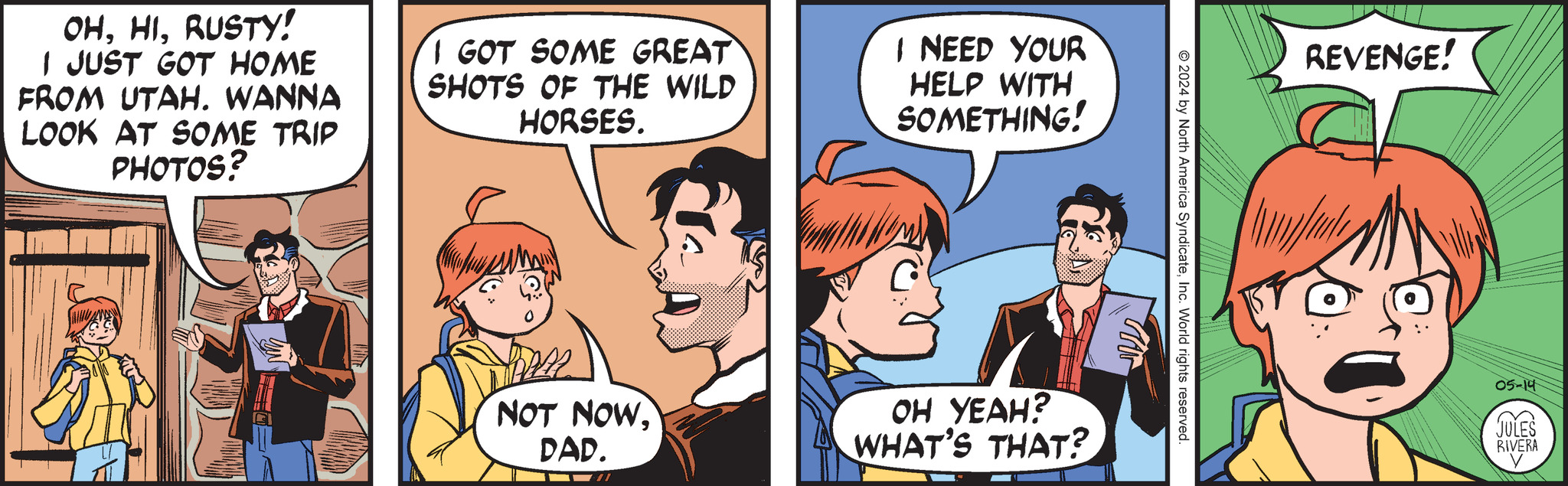 Mark Trail Comic Strip 2024-05-14 | Comics Kingdom
