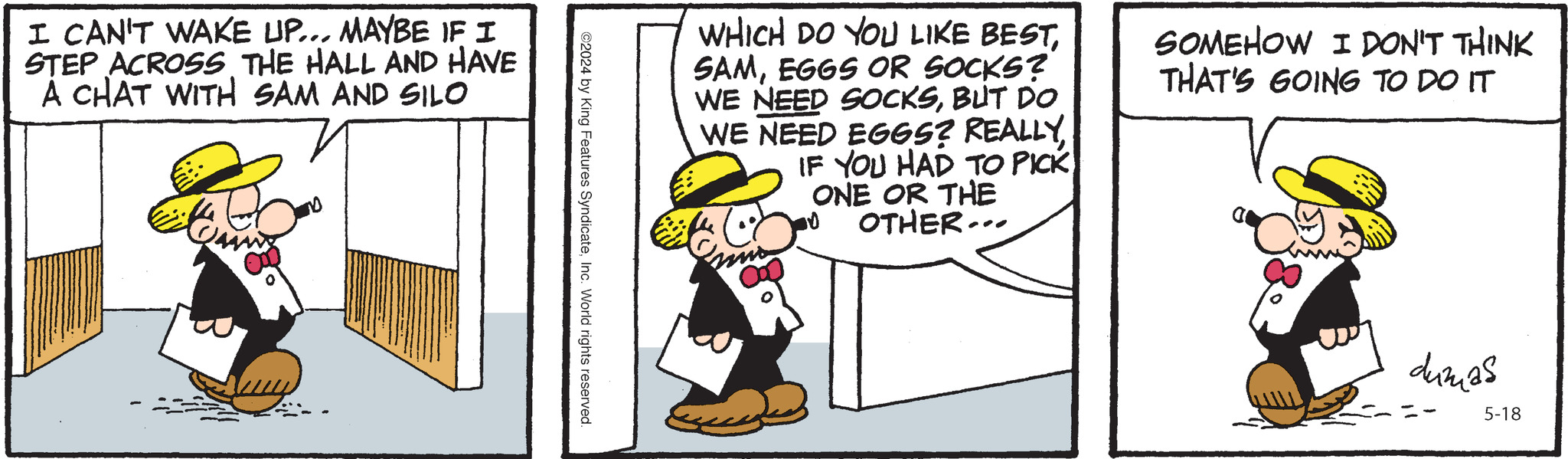 Sam And Silo Comic Strip 2024-05-18 | Comics Kingdom