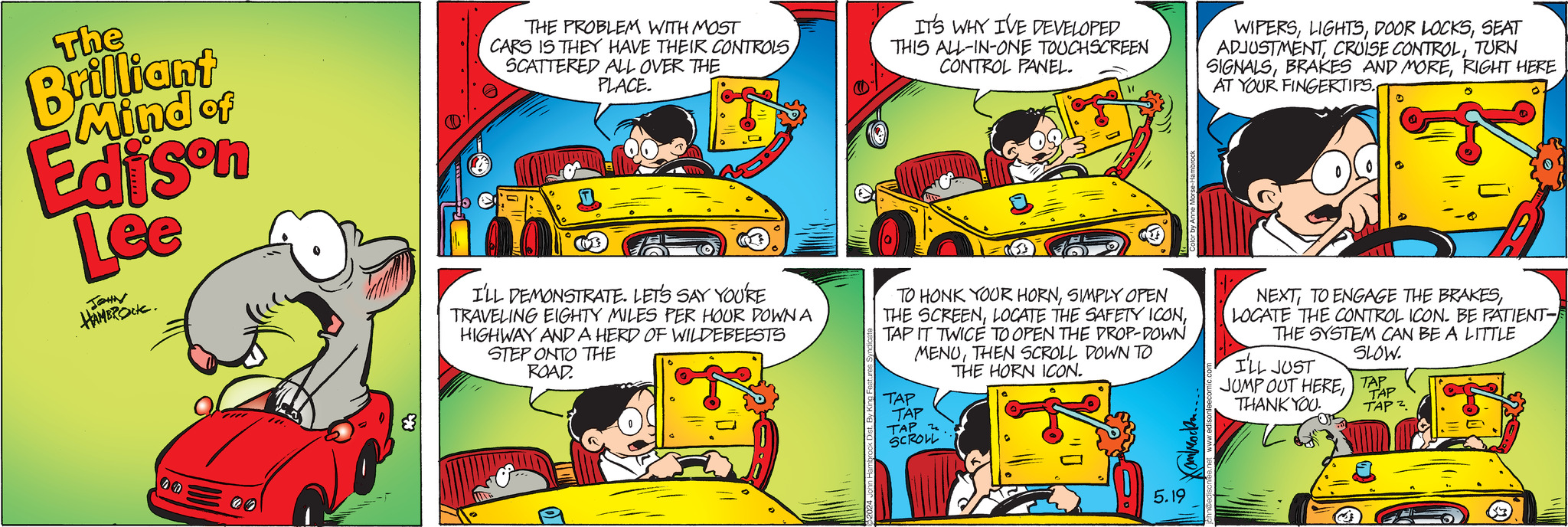 The Brilliant Mind Of Edison Lee Comic Strip 2024-05-19 | Comics Kingdom