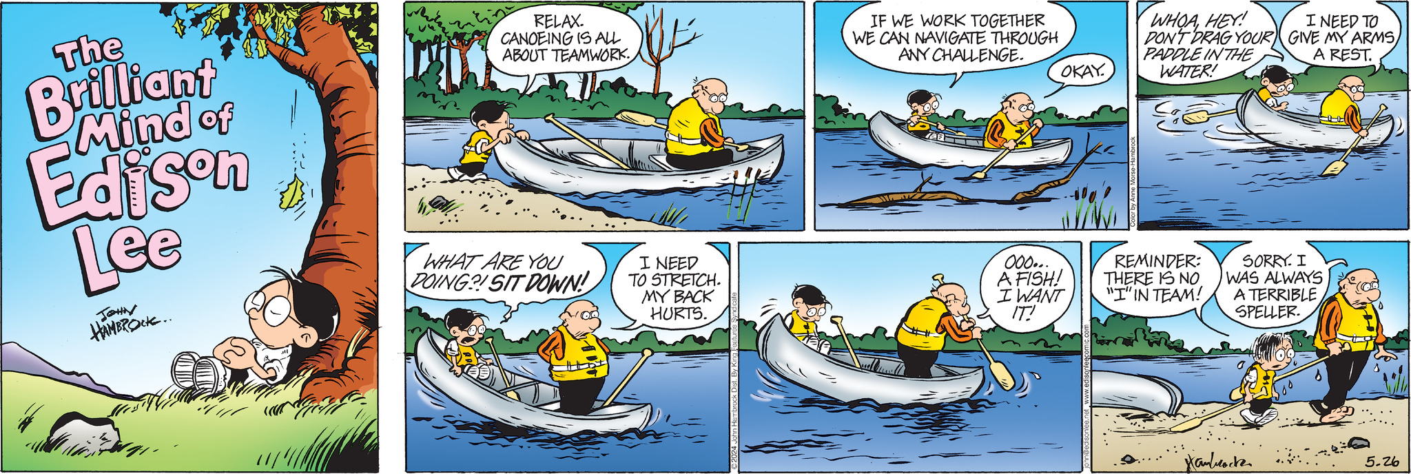 The Brilliant Mind Of Edison Lee Comic Strip 2024-05-26 | Comics Kingdom