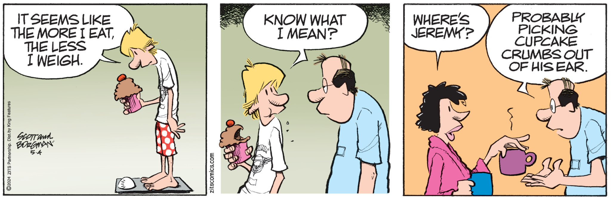 Zits Comic Strip 2024-05-04 | Comics Kingdom