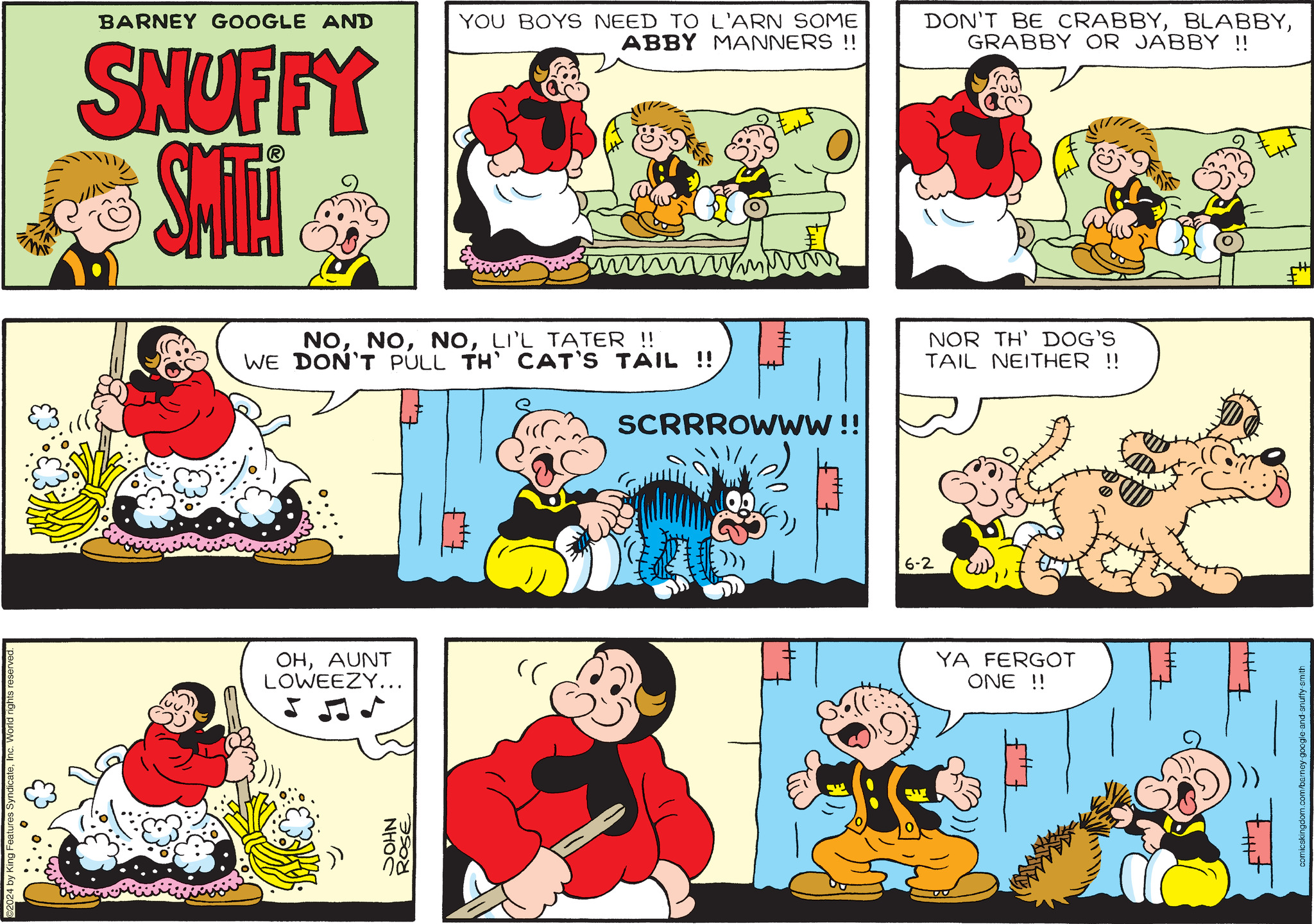 Barney Google And Snuffy Smith Comic Strip 2024-06-02 | Comics Kingdom