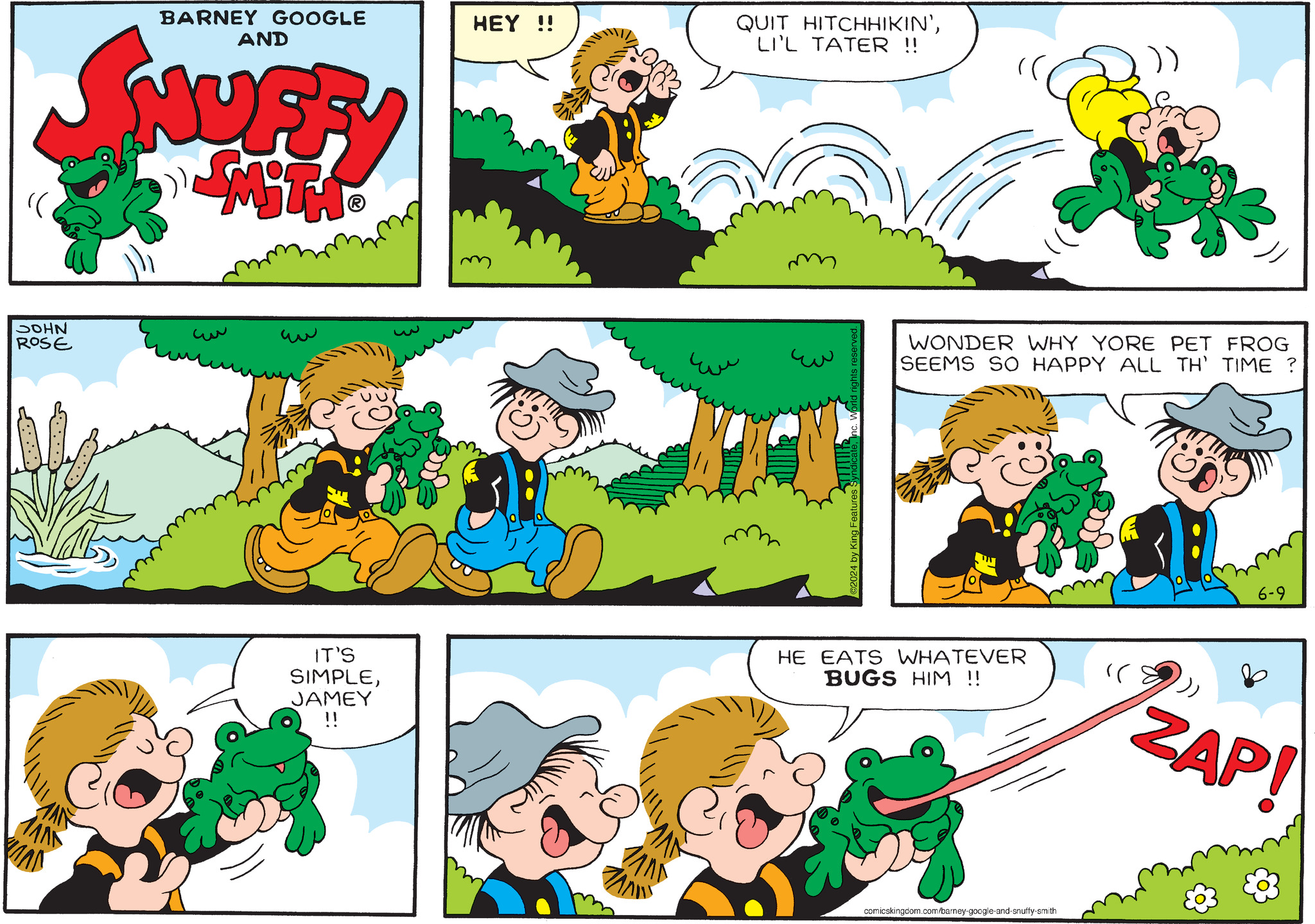 Barney Google And Snuffy Smith Comic Strip 2024-06-09 | Comics Kingdom