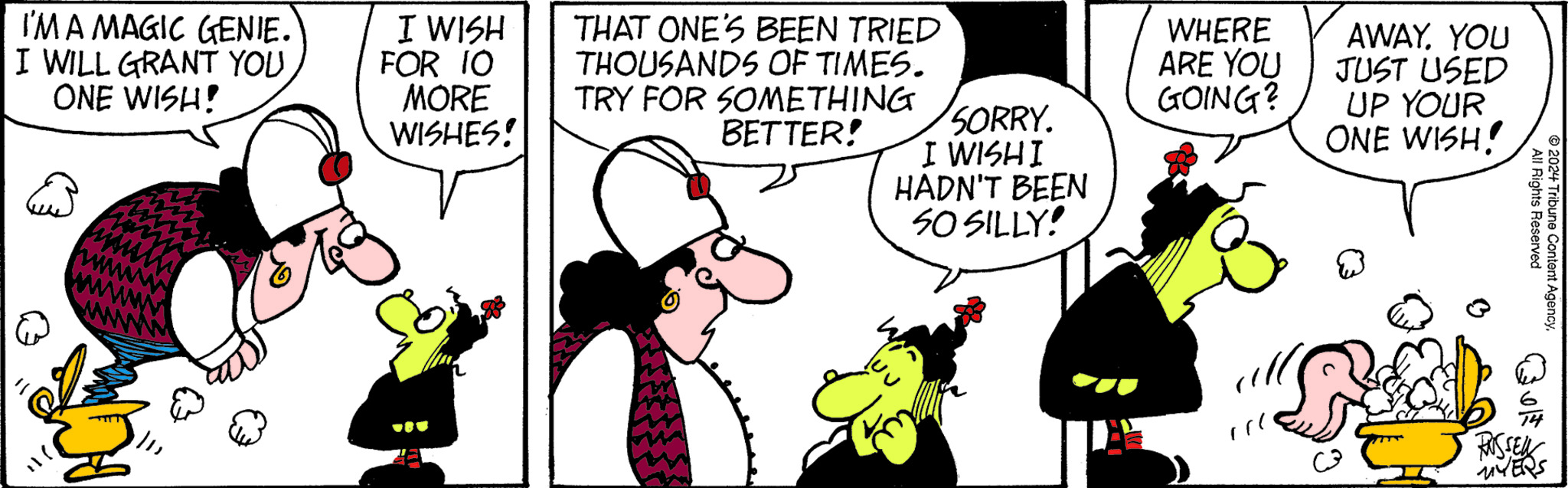 Broom Hilda Comic Strip 2024 06 14 Comics Kingdom