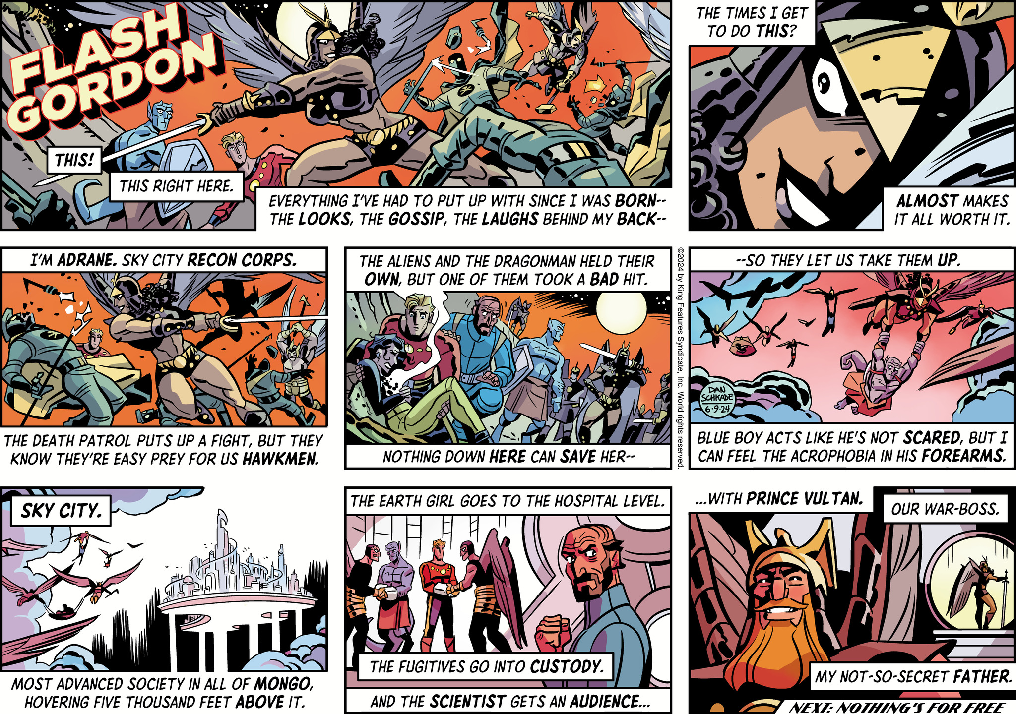 Flash Gordon Comic Strip 2024-06-09 | Comics Kingdom